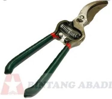 Gunting dahan ranting tangkai bunga daun 8" besi mutu dan berkualitas ...
