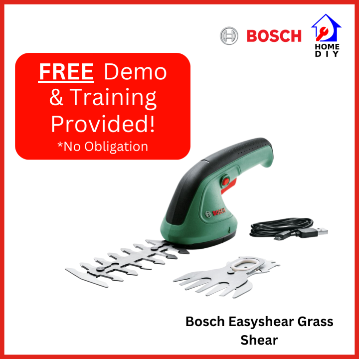 Bosch EasyShear Cordless Shrub and Grass Shear Set | Lazada Singapore