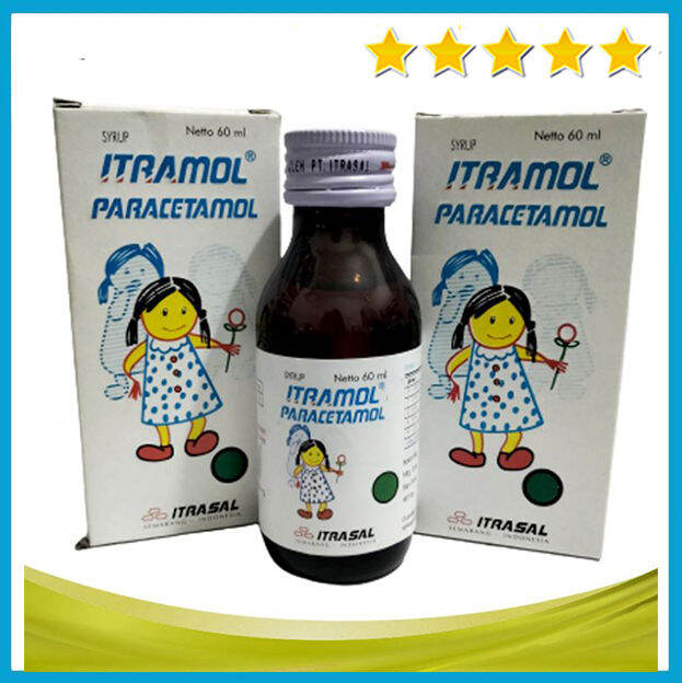 Itramol Sirup Demam Anak dan Bayi 60 ml |mengandung paracetamol 120 ...