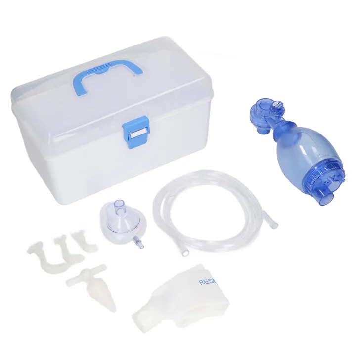 PVC Simple Resuscitator Bag CPR Emergency First Aid Artificial ...