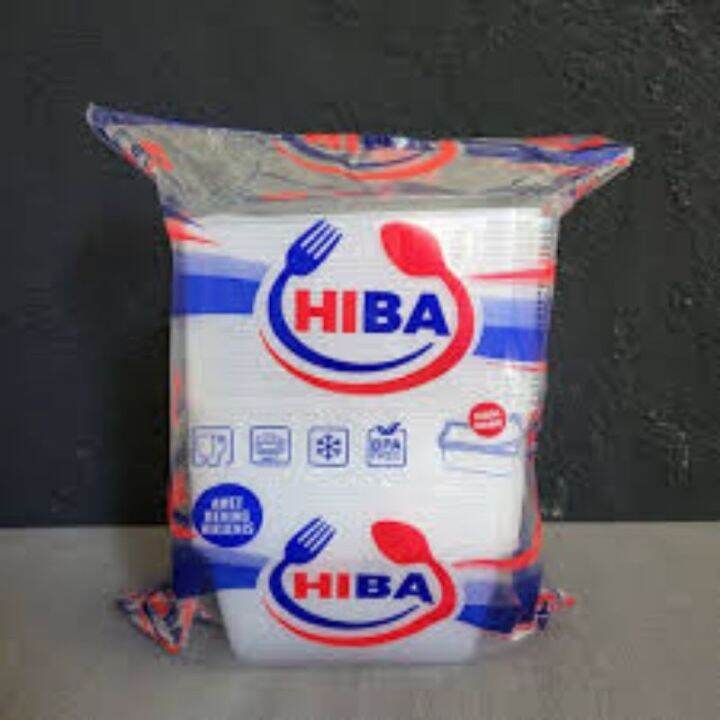 thinwall food 500 ml / tempat makan Thin wall food 500 ml merek HIBA ...
