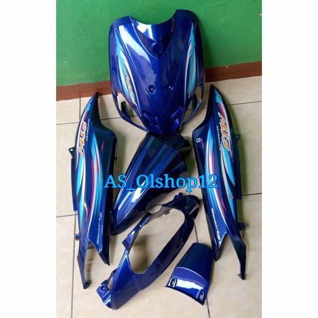 FULL BODY HALUS YAMAHA MIO SPORTY BIRU - BONUS STRIPING, FULL BODY ...