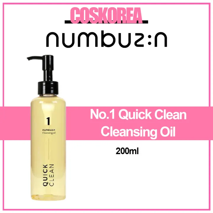 Numbuzin No.1 Quick Clean Cleansing Oil 200ml | Lazada
