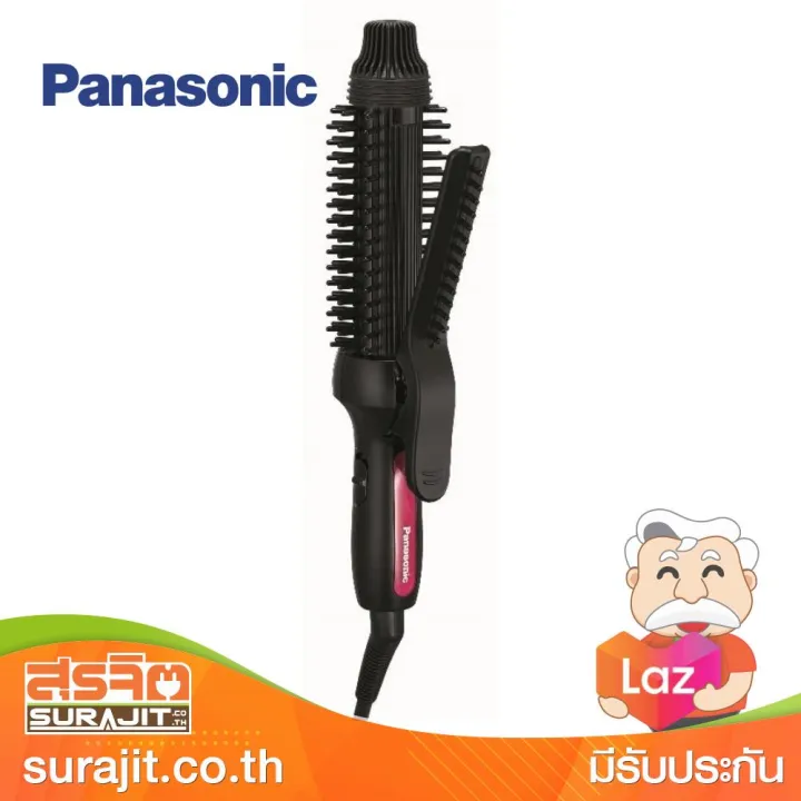 PANASONIC เครื่องม้วนผม สีดำ รุ่น EH-HT45 | Lazada.co.th
