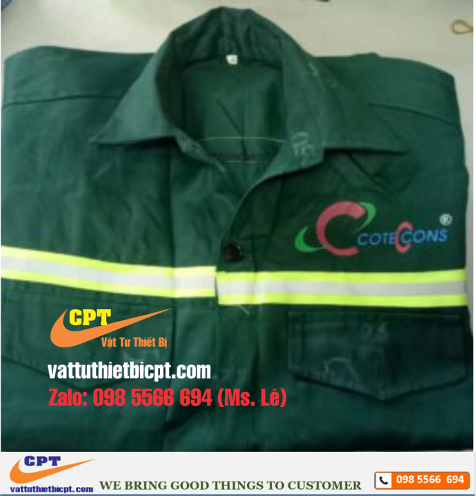 Set 2 Áo công nhân Coteccons/ Áo Công Nhân/ Áo Kỹ Thuật Coteccons ...