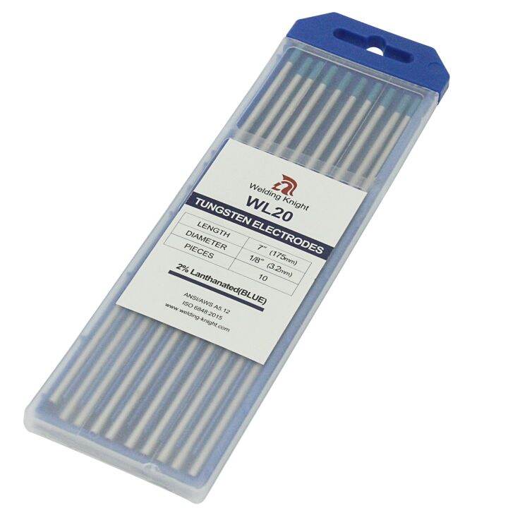 Welding TIG WL20 0.041/163/321/8Tungsten Electrodes 2 Lanthanated 10pk Tig Rods | Lazada.co.th