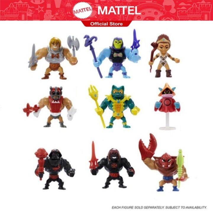 Masters of The Universe Minis Figure Blistercard Assortment (Set of 10 ...