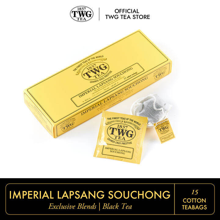 Trà TWG Tea - Imperial Lapsang Souchong (2.5g x 15 túi lọc) | Trà Đen | Lazada.vn