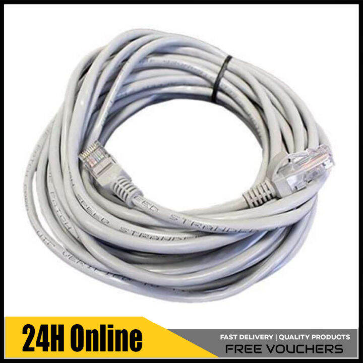 3M 5M 10M 15M 20M 30M 40M 50M Ethernet Cable High Speed RJ45 CAT5/CAT5E ...