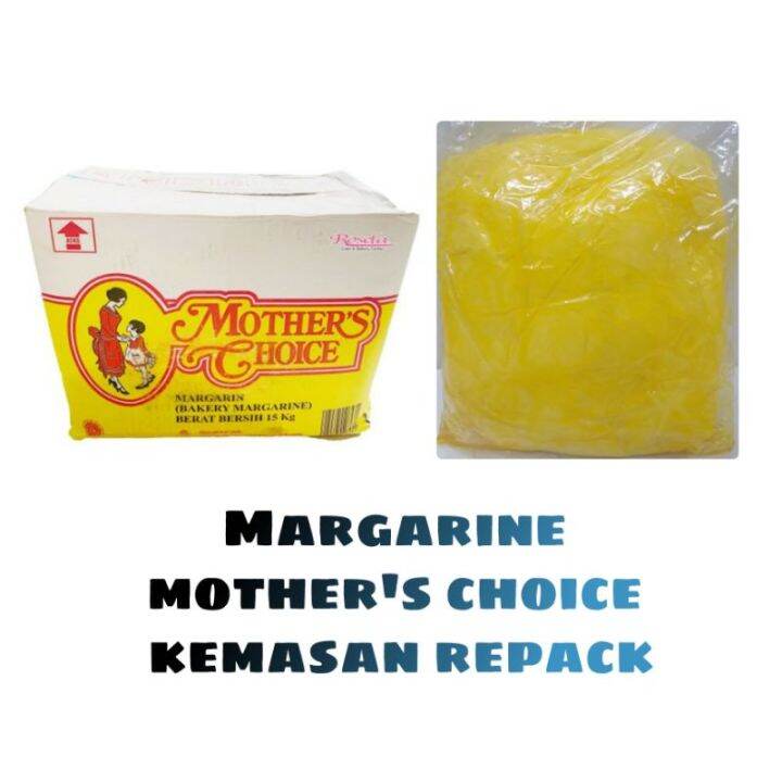 Margarin Mother's Choice 1kg Mentega Bakery Margarine Butter Mother ...