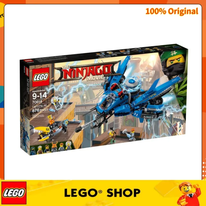 LEGO® Ang Ninjago Movie Lightning Jet Construction Kit 70614 (876 ...