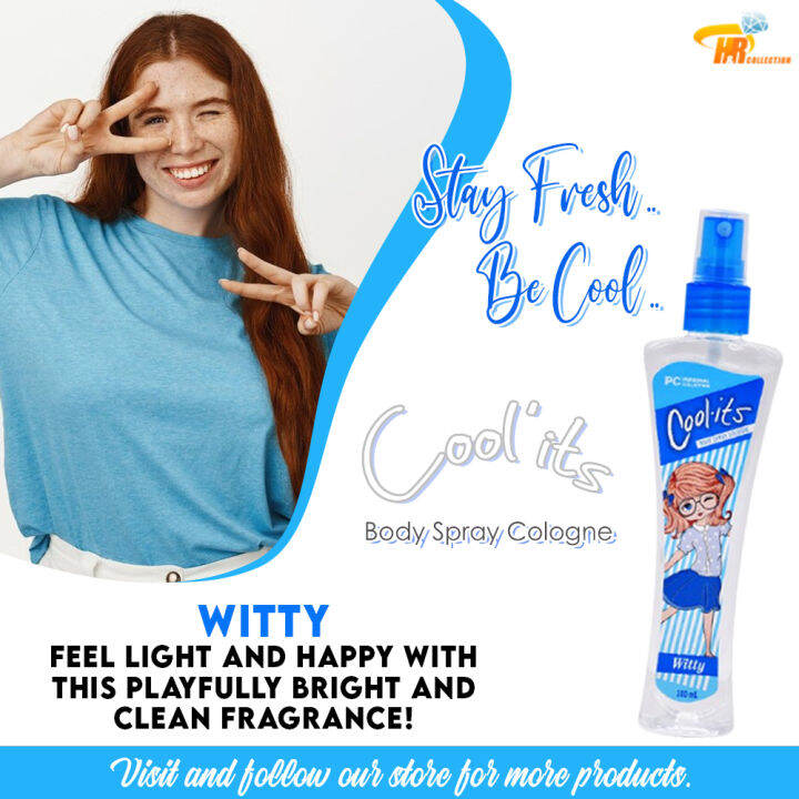 Personal Collection Body Spray Cologne WITTY 100ml Playfully Bright and ...