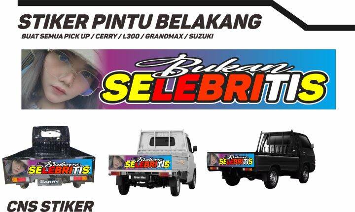 STICKER GRANDMAX PICK UP / STIKER BAK BELAKANG GRANDMAX / DECAL STICKER ...