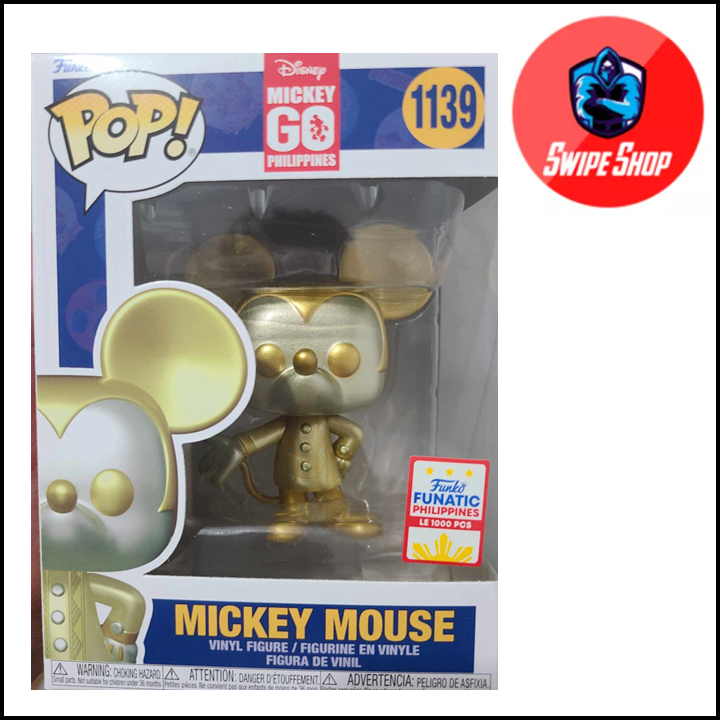 Funko Pop Mickey Mouse Gold in Philippine Barong Funko Funatic Philippines FFP LE 1000 2023 ...