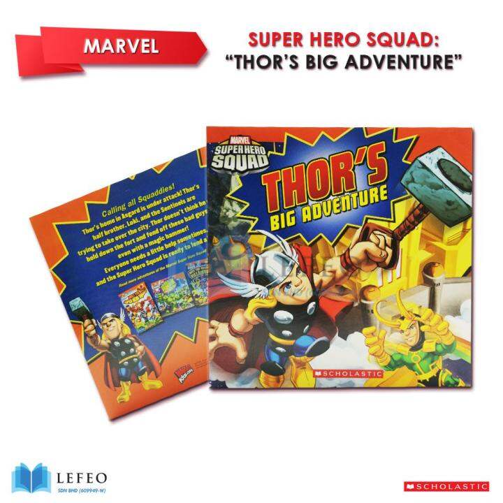 SCHOLASTIC Marvel / Super Hero Squad: Thor's Big Adventure, Thor | Lazada
