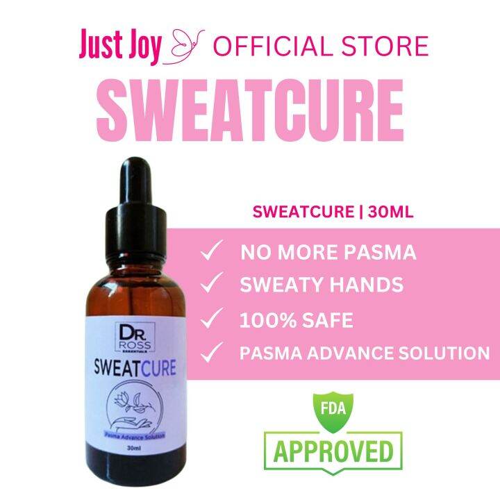 JUST JOY SWEATCURE 30ML | PASMA ADVANCE SOLUTION | FOR SWEATY HANDS ...