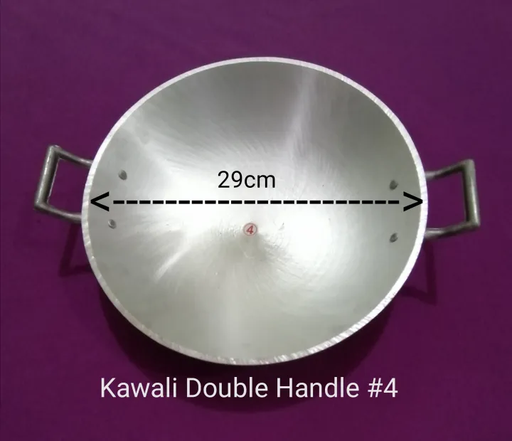 Kawali Double Handle #4 (29cm Diameter, 7cm Height) (DHF4) | Lazada PH