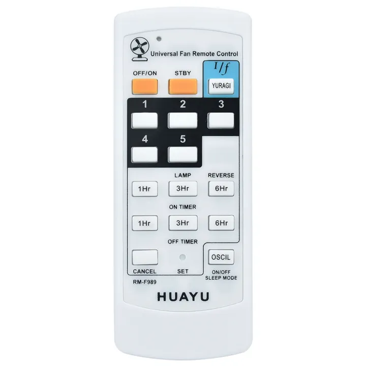 New universal fan remote control RM-F989 for KDK WINTER REGENCY KHIND ...