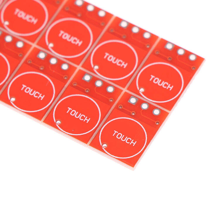 10pcslot Hot Ttp223 Capacitive Touch Switch Button Self Lock Module Lazada Ph