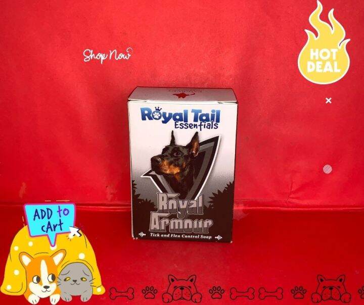 Royal Tail Essentials Royal Armour Soap Tick and Flea Control Soap 150g ...