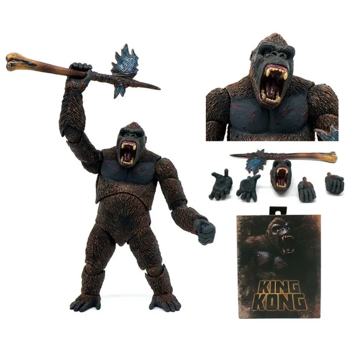 NECA Monster Godzilla VS King Kong 7 "Action Figure Tomahawk Axe ของ ...