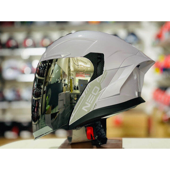 NEO BLADE PD S0 Half-Face Dual Visor Helmet + Free Clear Visor | Lazada PH