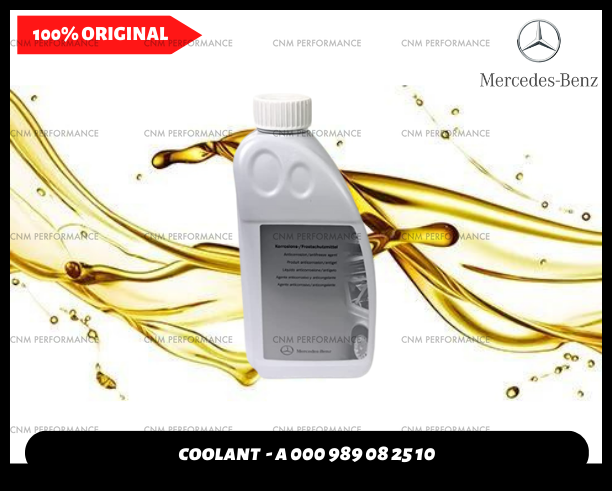 A000 989 08 25 10 MERCEDES BENZ RADIATOR ANTIFREEZE/COOLANT (BLUE ...