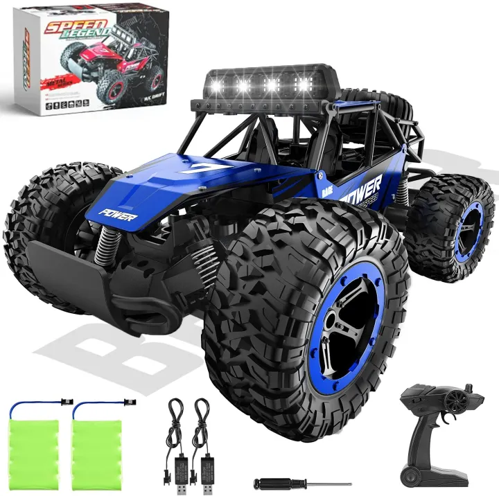 BEZGAR 17 Toy Grade 1:14 Scale Remote Control Car, 2WD High Speed 20 Km ...