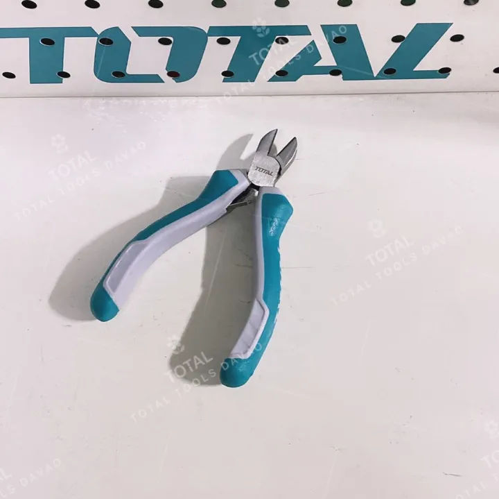 TOTAL Mini diagonal cutting pliers 4.5" THTMN356 | Lazada PH
