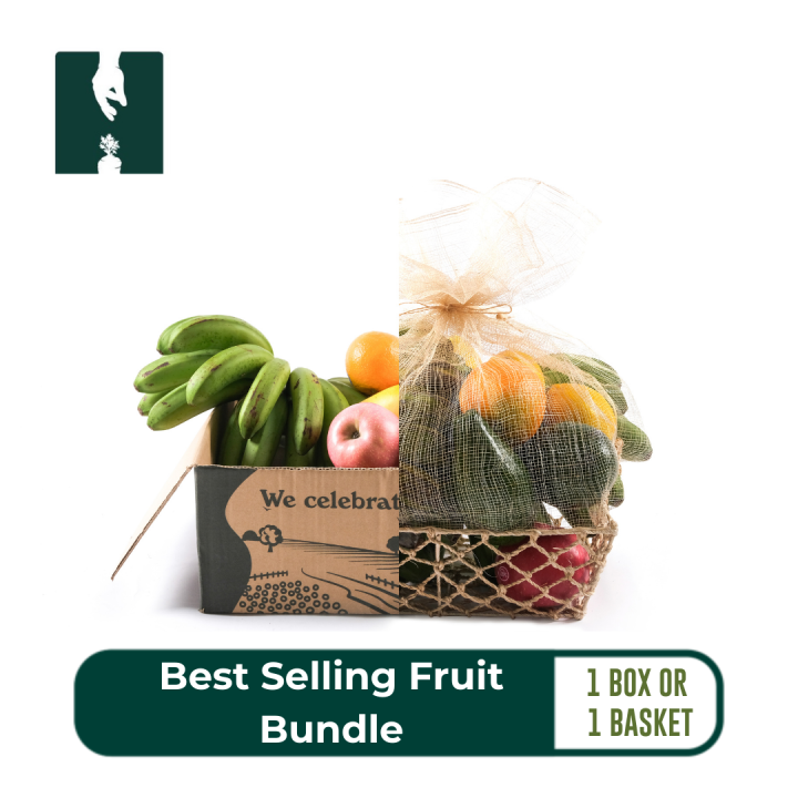 BEST SELLING FRUIT BUNDLE - 1 BOX - Fruit Basket - Fruits, Vegetables ...