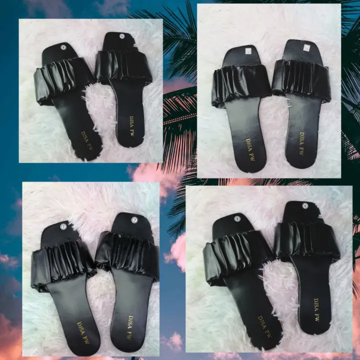DJSA BLACK COLOR LEATHER MARIKINA FOOT WEAR DESIGN | Lazada PH
