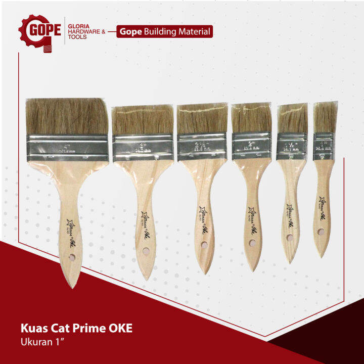 KUAS CAT PRIMA OKE 1" | Lazada Indonesia