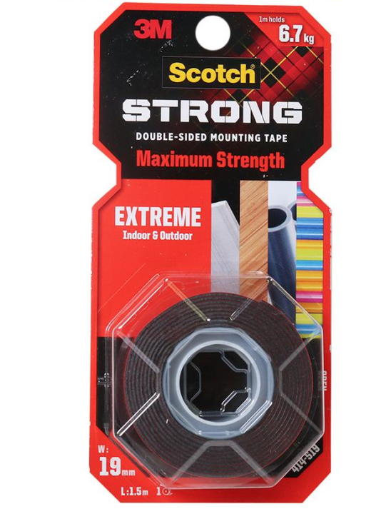 3M Double Tape Scotch Extreme 414-S19 - 19 mm x1,5 Meter | Lazada Indonesia