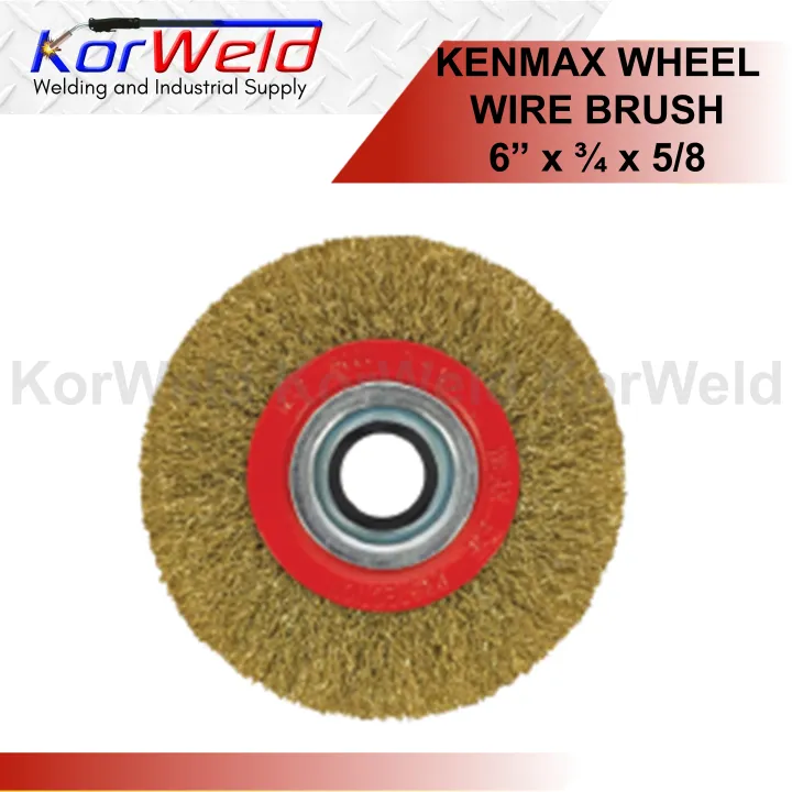 Kenmax Wheel Wire Brush 6 (1pc) | Lazada PH