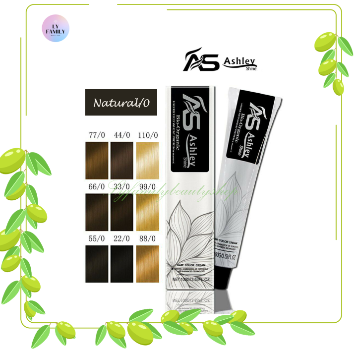 Ashley Hair Color Dye Tube 100ml (Intense Natural/0) | Lazada PH
