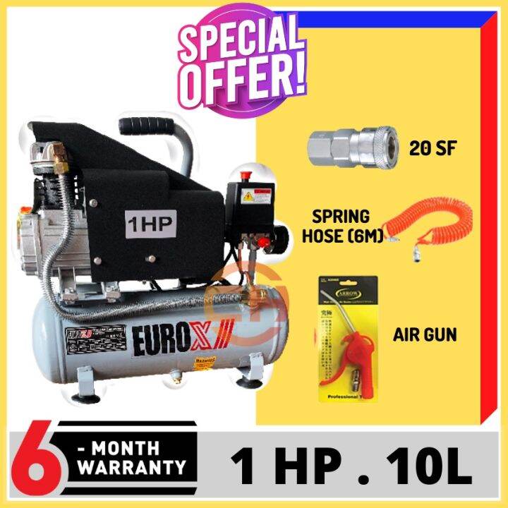 Europower Eurox Air Compressor EAW2510 1.0HP 10L | Lazada