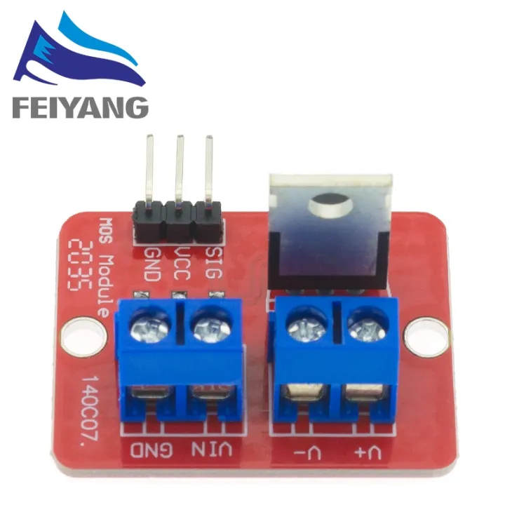 0 24v Top Mosfet Button Irf520 Mos Driver Module For Arduino Mcu Arm