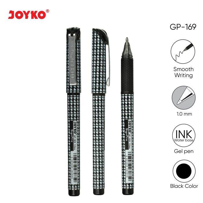 Gel Pen Pulpen Pena Jel Joyko GP-169 Sign Pro 1.0 mm | Lazada Indonesia