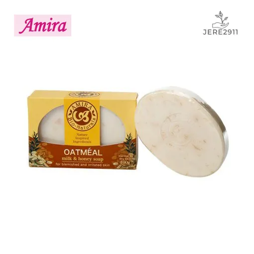 Amira Bionaturals Oatmeal Milk & Honey Soap 100Grams | Lazada PH