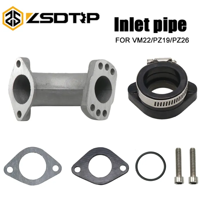 ZSDTRP Moto Intake Manifold Dirt Pit Bike Carb Carburetor Rubber ...