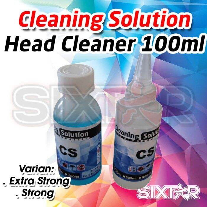 Head Cleaner Cleaning Solution Premium Cairan Pembersih Printer 100ml ...