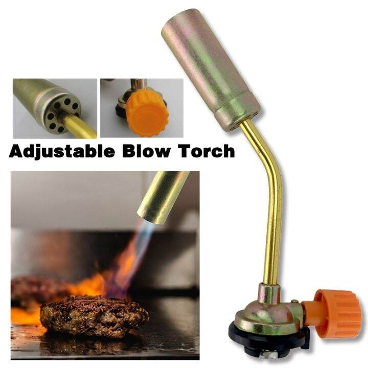 Keycon Tools Adjustable Blow Torch Gun Butane Gas Gun Head Baking ...