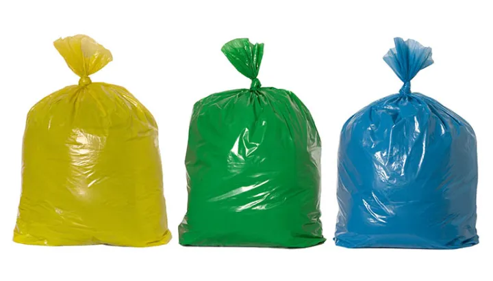 Super Affordable Garbage Bag Sizes (Small 9x9x20) Colors (Black Green ...