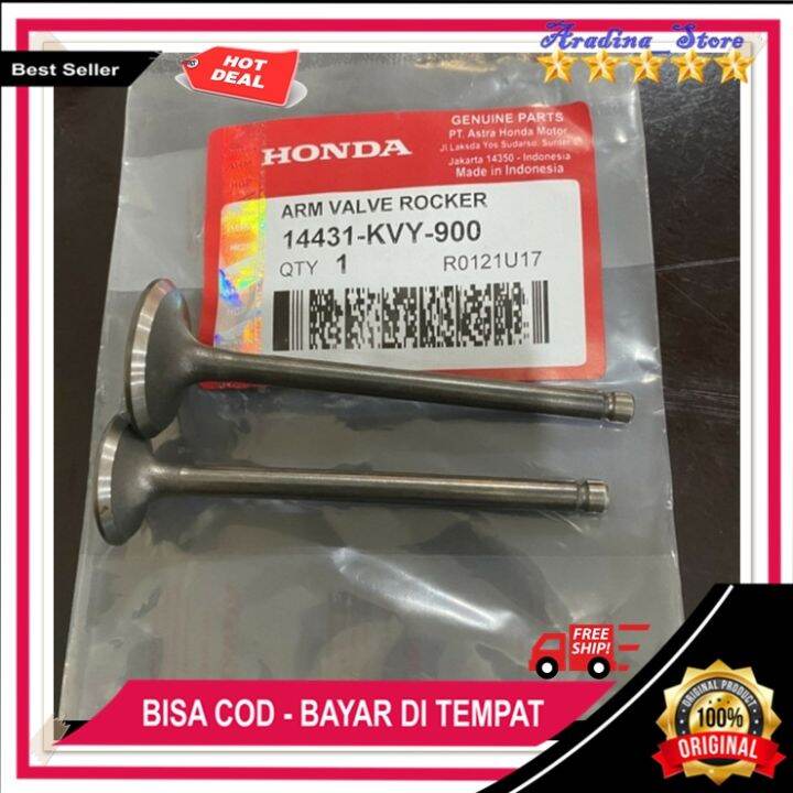 Original Klepset Vario 110 Karbu Klep Set Valve Payung Beat 110 Vario ...