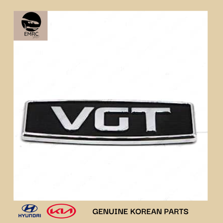 "VGT" EMBLEM/LOGO 866304H000 Genuine for Hyundai Grand Starex | Lazada PH