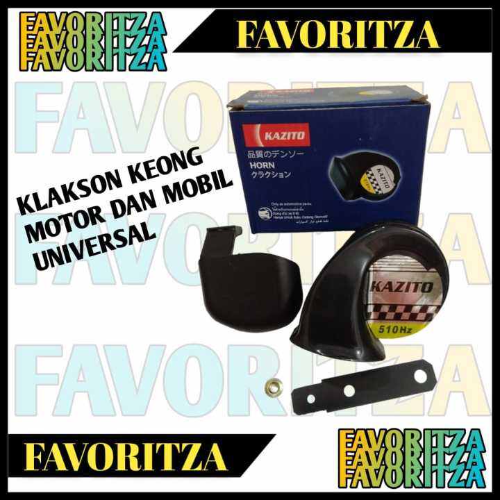 KLAKSON KEONG KLAKSON MOTOR DAN MOBIL UNIVERSAL KUALITAS SUARA NGEBASS ...