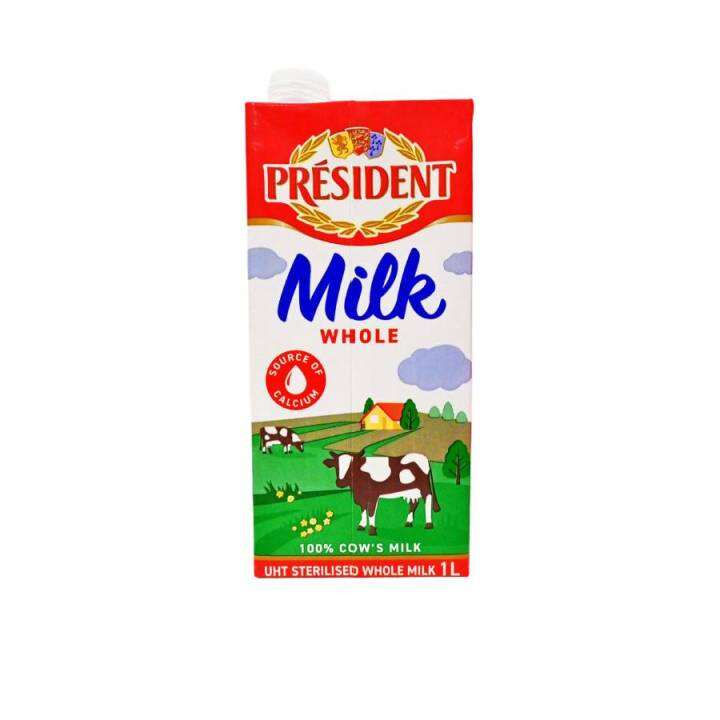 President UHT Whole Milk (1L) | Lazada PH
