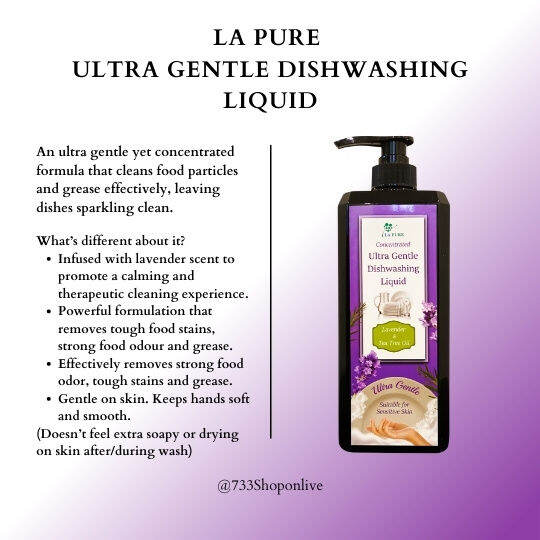 Dish Washing / La Pure Ultra Gentle Dishwashing Liquid | Lazada