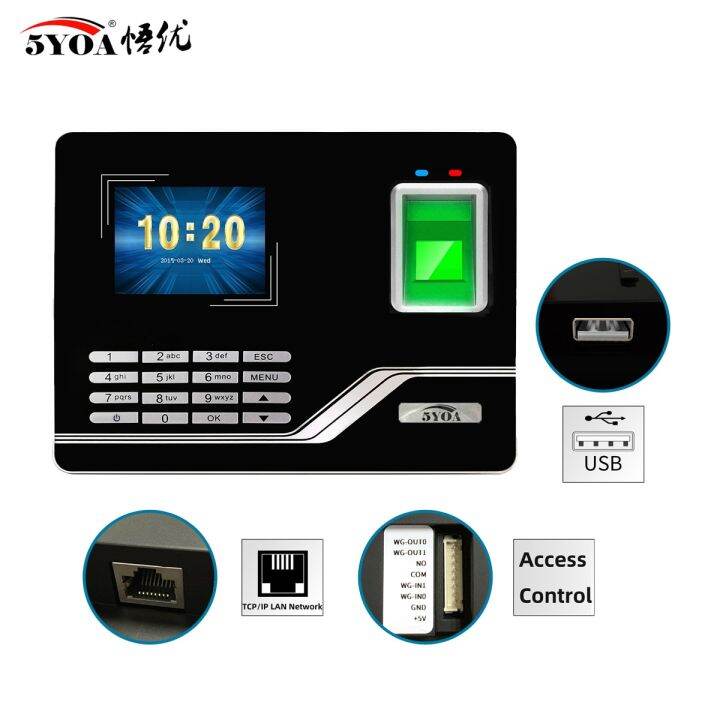 Attendance System Fingerprint TCPIP USB Password Access Control Office ... Attendance System Fingerprint TCPIP USB Password Access Control Office ...