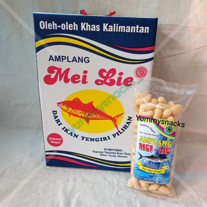 (DAPAT DUS ASLI MEI LIE) Amplang Meilie, Kuku Macan Mei Lie/Kerupuk ...